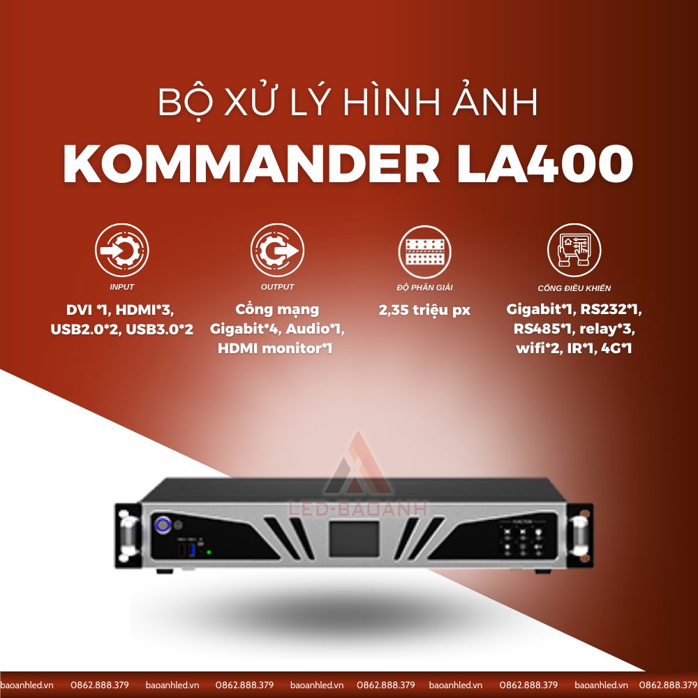 Bộ Xử Lý Hình Ảnh Kommander LA400 Giá Tốt - Bảo Anh LED